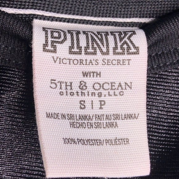 PINK Victoria's Secret | Tops | Pink Collegiate Army Jersey Shirt ...